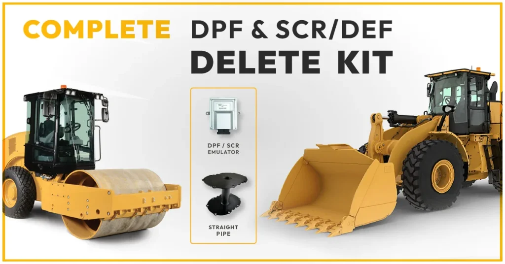 Kit de eliminación de DPF y DPF+SCR/DEF Caterpillar - 4DPF.com