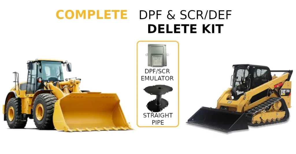 4DPF: Complete CAT DPF Delete Kit
